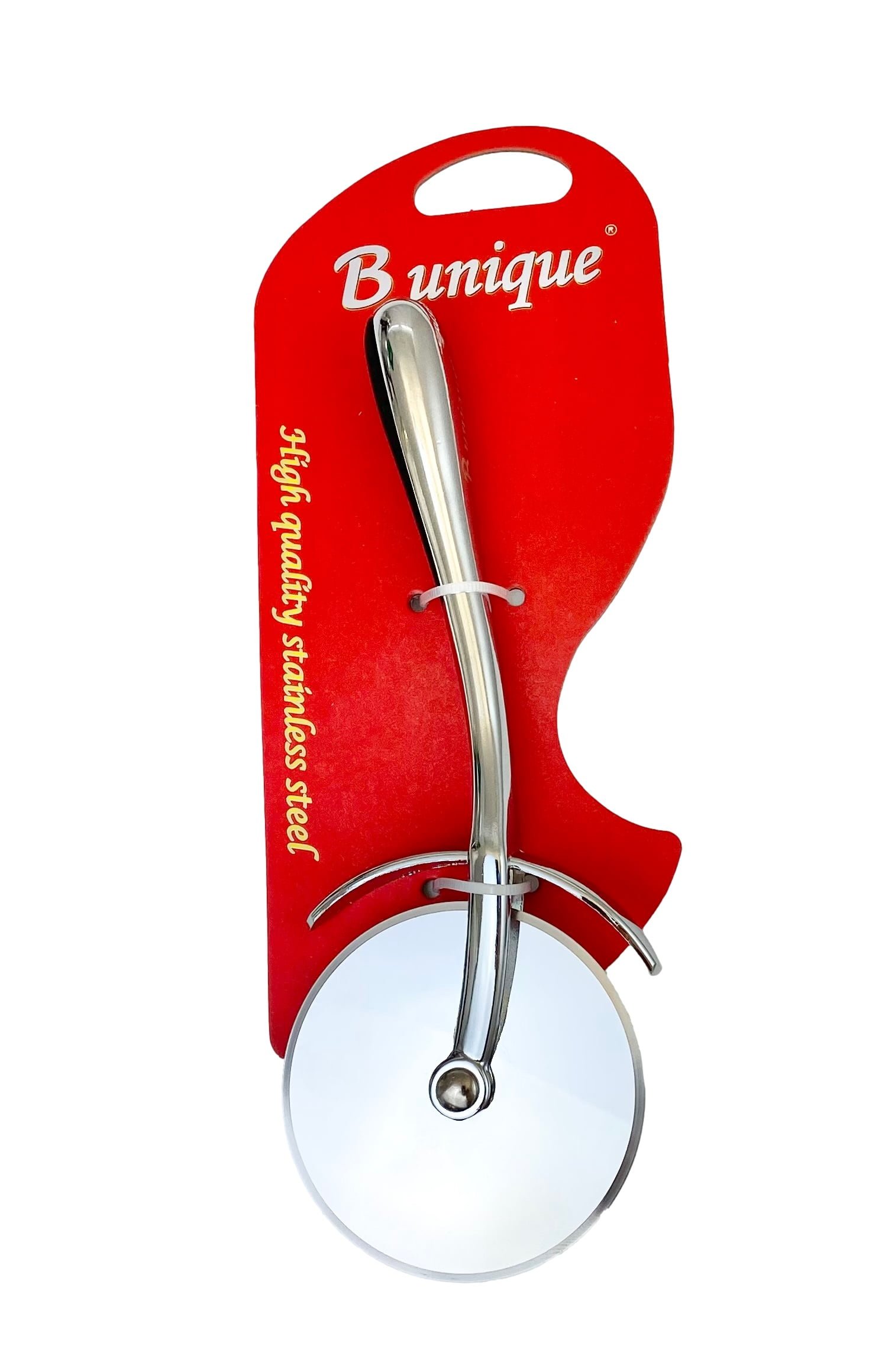 Hand Held Stainless Steel Pizza Cutter - 12 Pcs/Ctn - American Golden ...