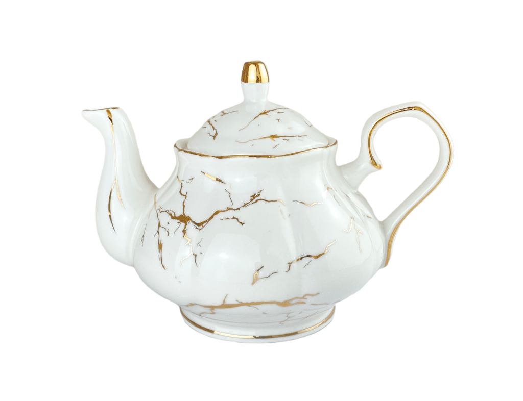 Ceramic Teapot 30oz/900ml - 12 Pcs/Ctn - American Golden Season