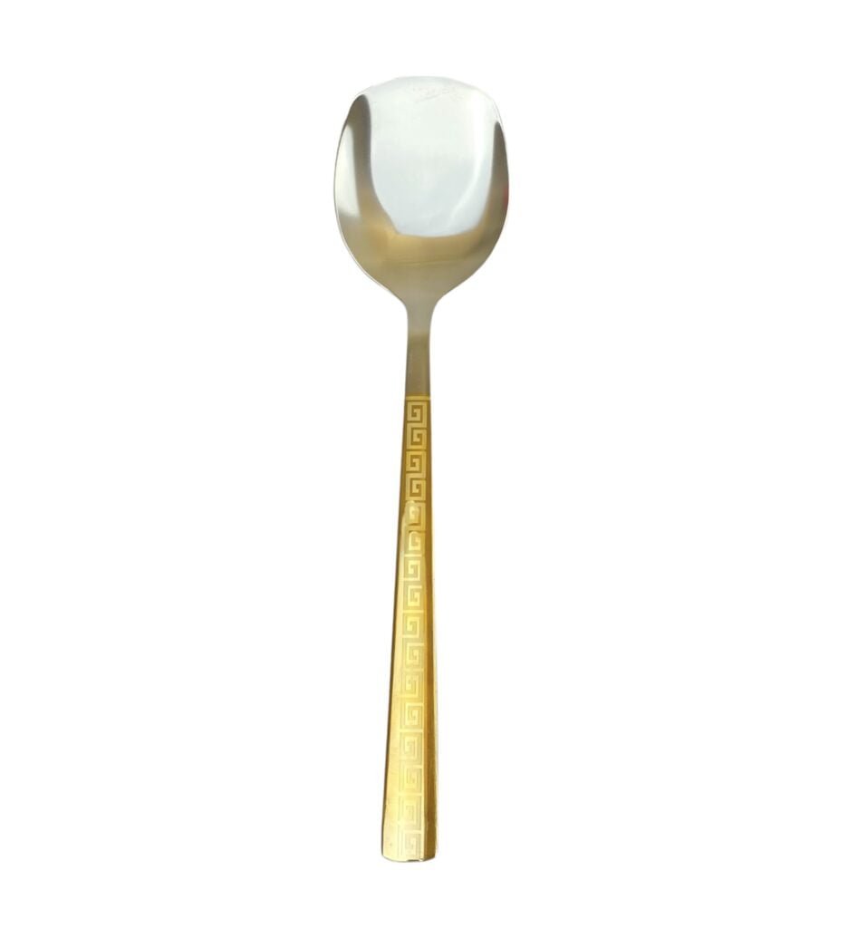 VRG Stainless Steel Large Rice Spoon - American Golden Season