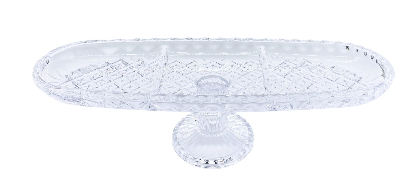 Glass Dessert Stands (16.15" x 4.7") - 4 Pcs/Ctn - American Golden Season