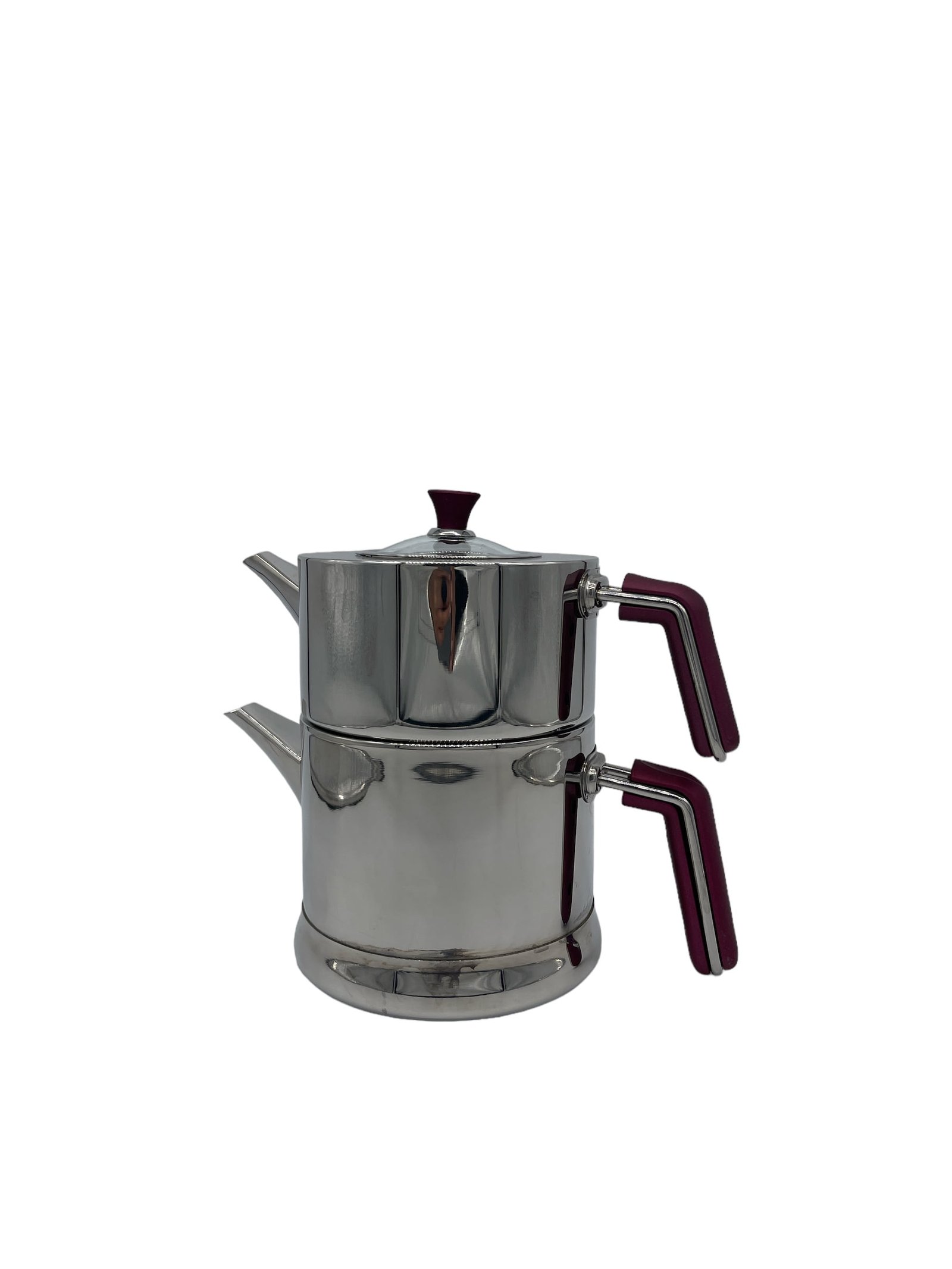 Stainless Steel Double Kettle 2.25,1.25L 8 Set/Ctn - American Golden Season