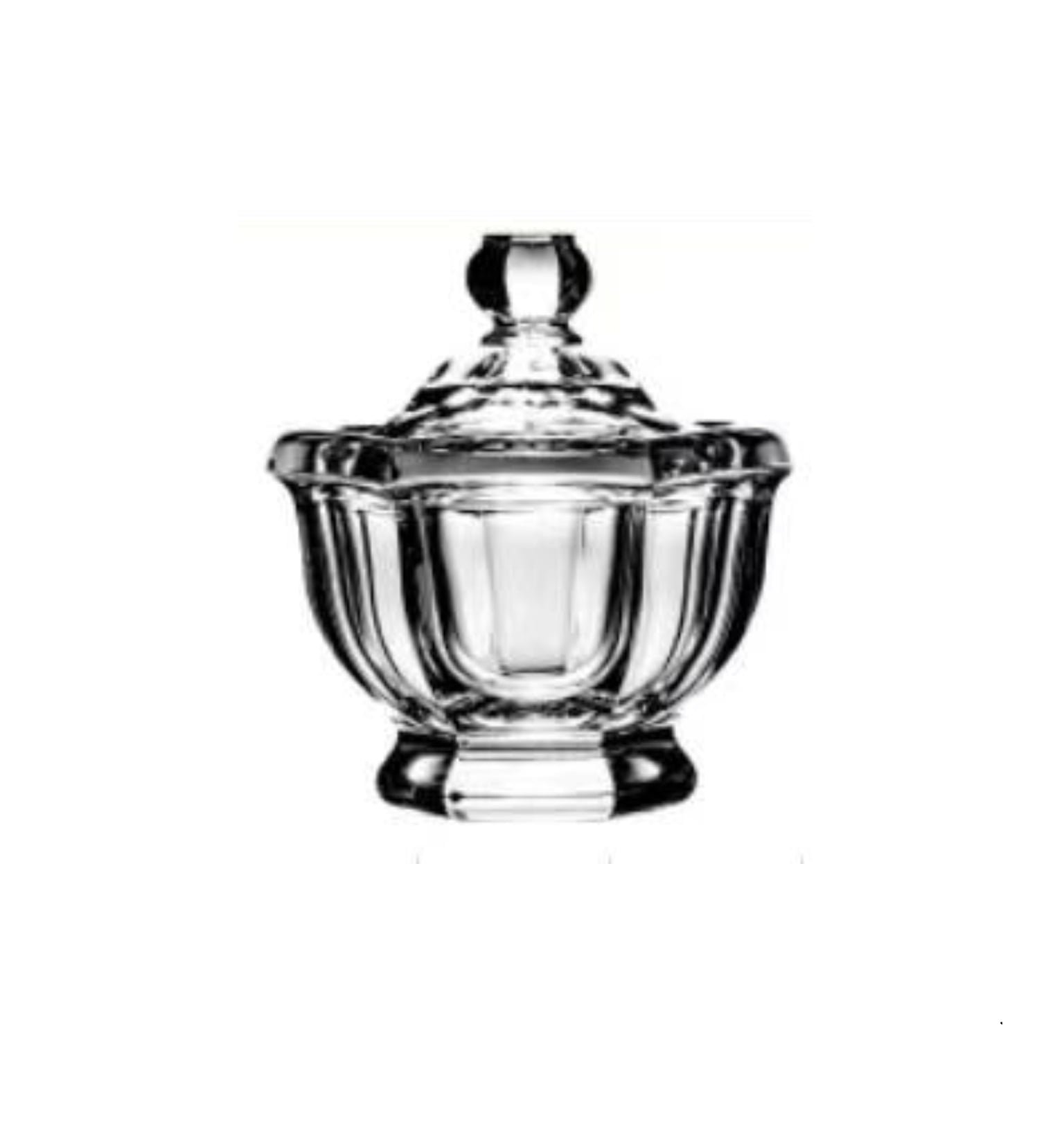 GLASS CANDY BOWL WITH LID- 24 PCS/CTN - American Golden Season